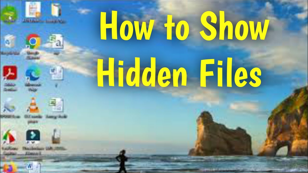 How to Hide/Show Files & Folders on Computer | Computer tips and tricks ...