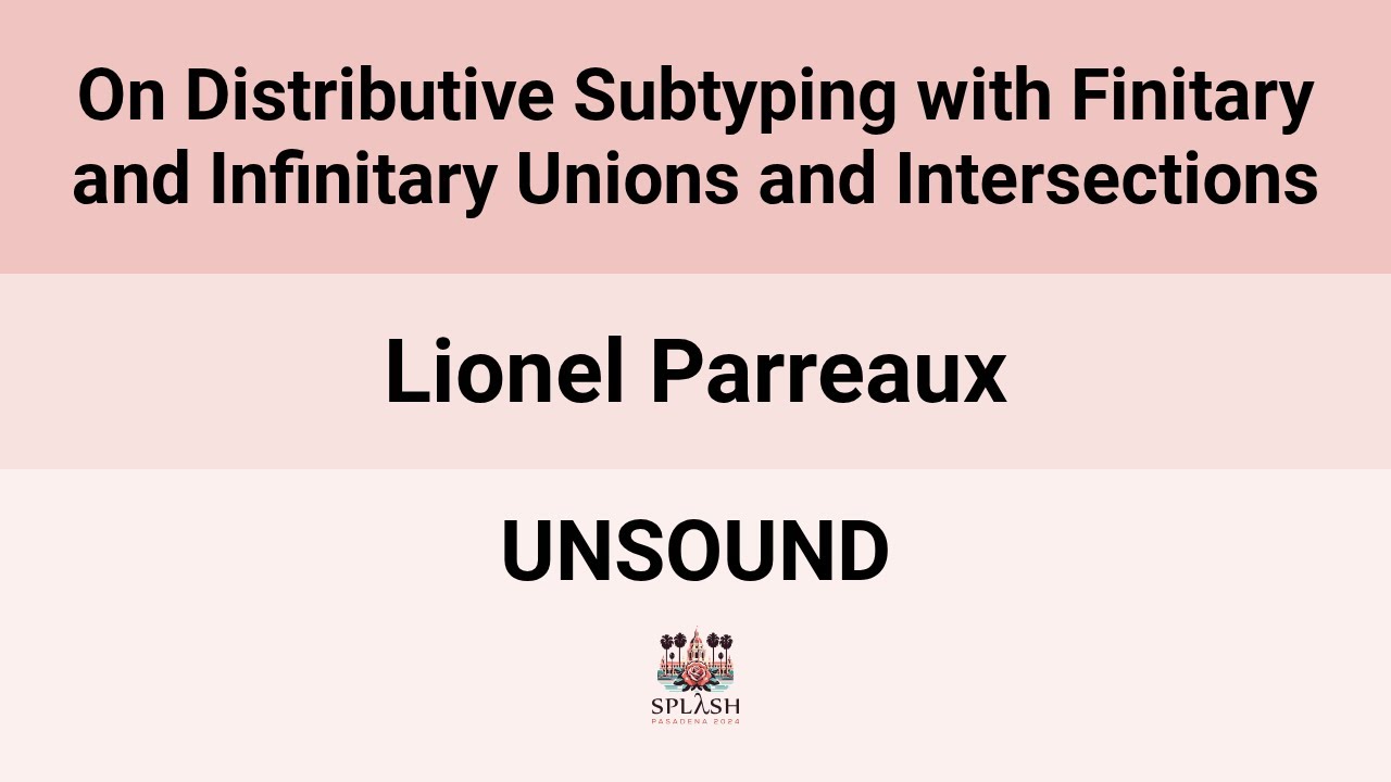 [UNSOUND24] On Distributive Subtyping with Finitary and Infinitary ...
