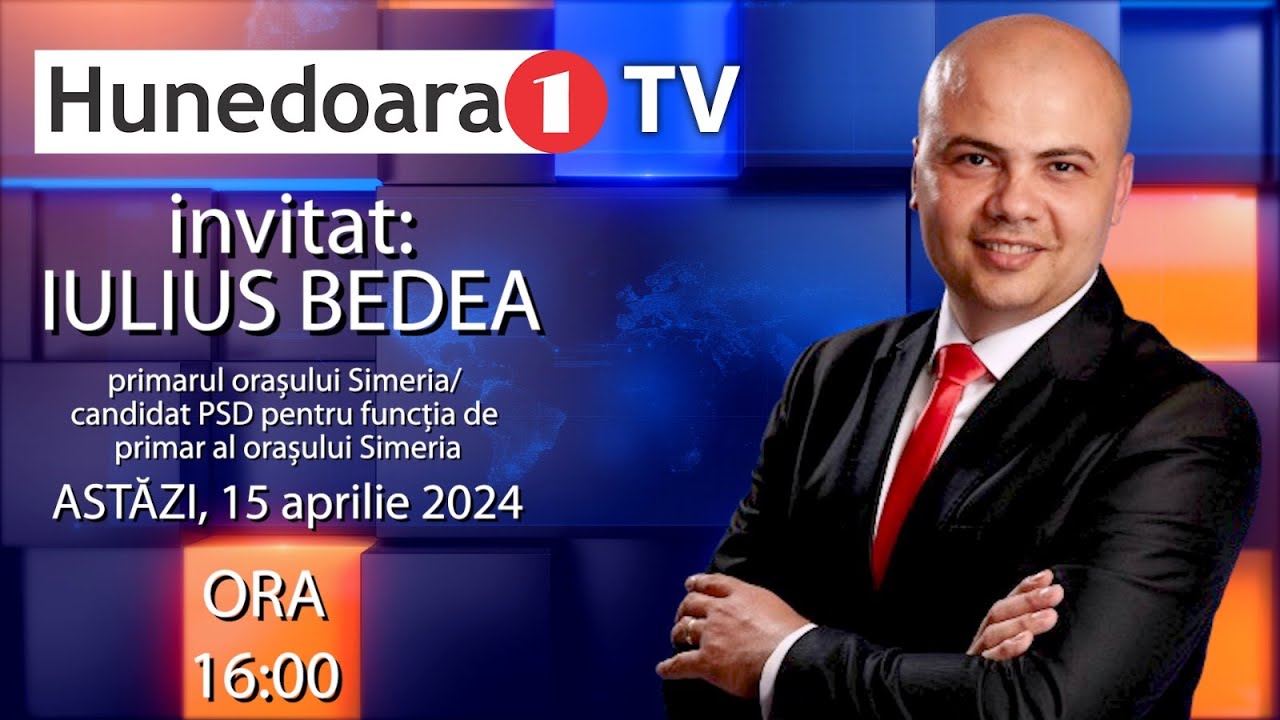 IULIUS BEDEA, primarul orașului Simeria/ candidat PSD pentru funcția de ...