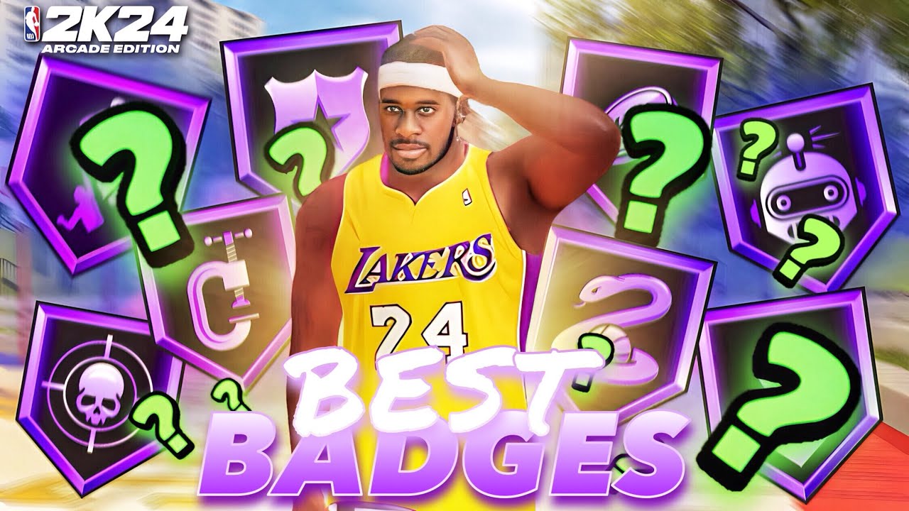 WHAT ARE THE BEST BADGES IN 2K24 ARCADE EDITION? - YouTube