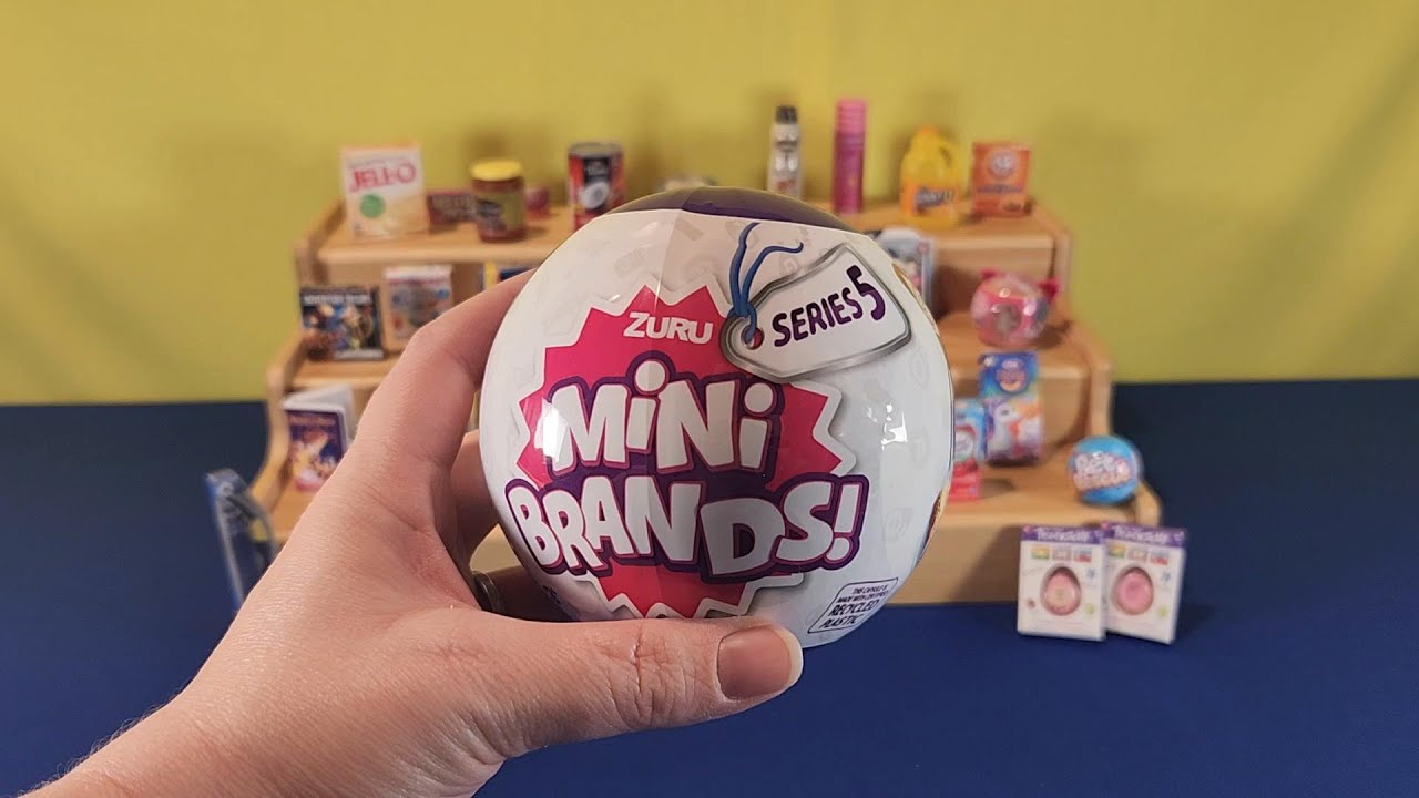 Opening a Mini Brands series 5 - YouTube