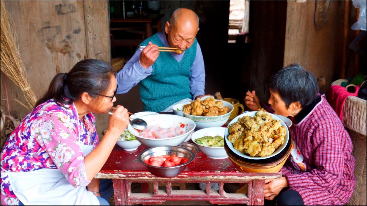 Ancient Method to Make Pea Starch for a Table of Traditional Chinese ...