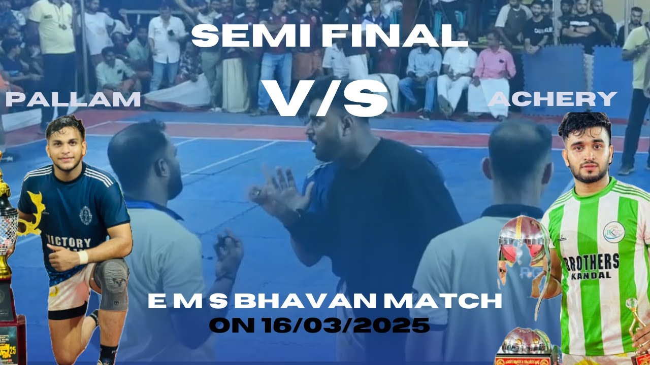 PALLAM V/S ACHERY | NEW RIVELRY? | AJJI V/S JISHNU | FULL HD | LIVE ...