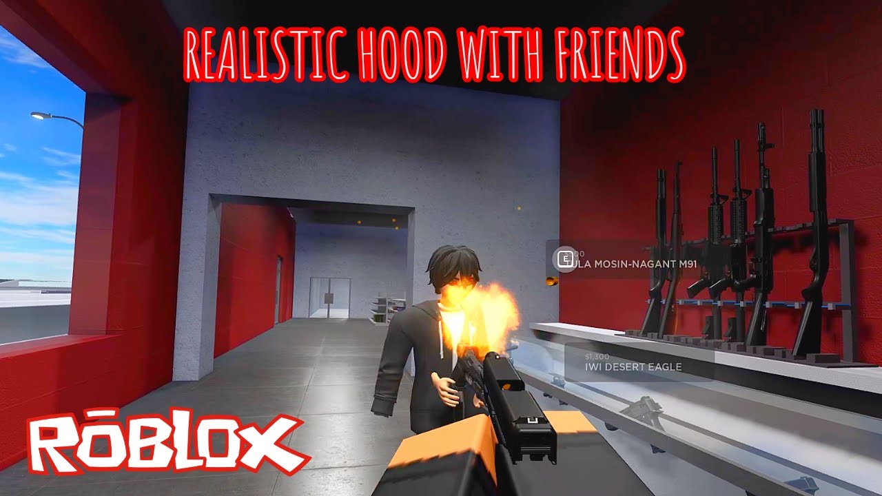 REALISTIC HOOD IN ROBLOX ! - YouTube