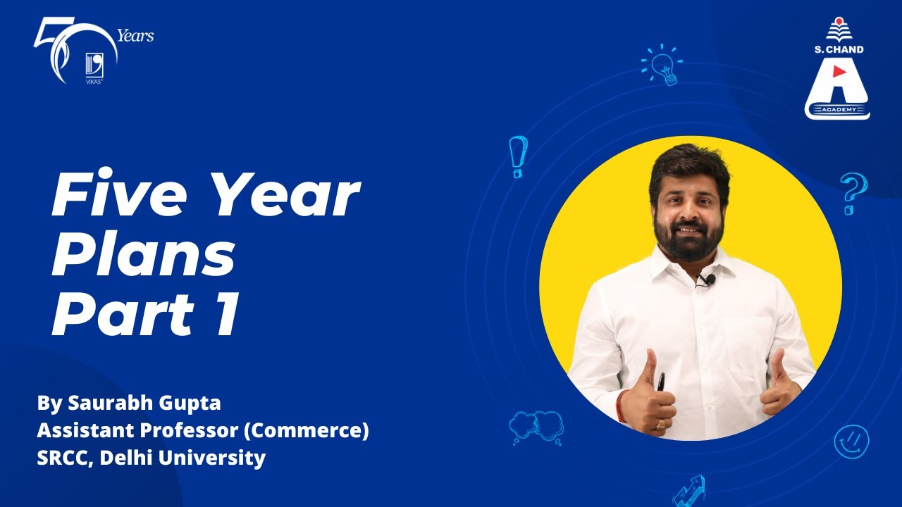Five Year Plans - Part 1 | Business Environment | S Chand Academy - YouTube