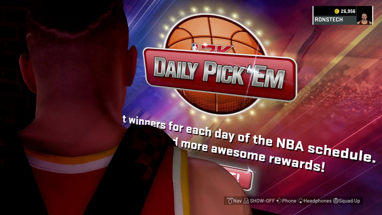NBA 2K21 DAILY PICK'EM IS NOW OPEN - YouTube