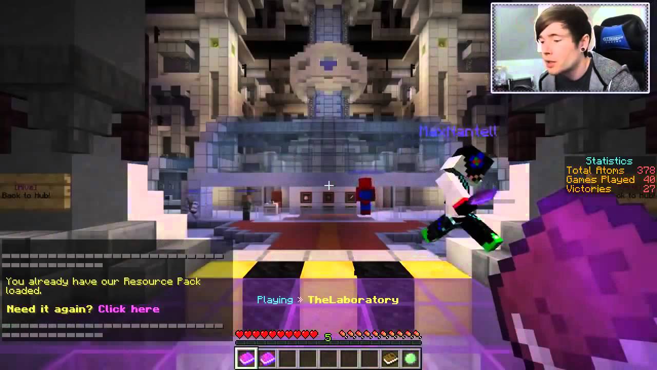 Minecraft ULTIMATE TEST SUBJECT! The Lab Minigame - YouTube