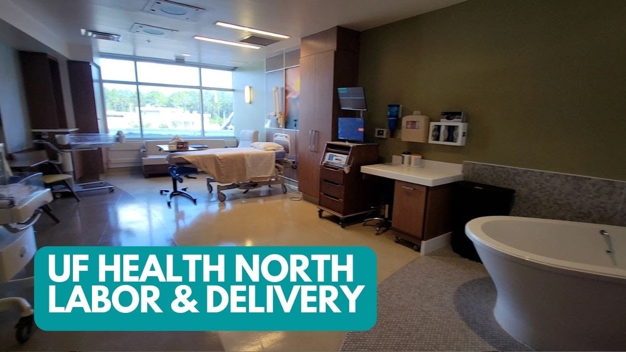 UF Health North- Labor and Delivery Room Tour | Jacksonville, FL - YouTube