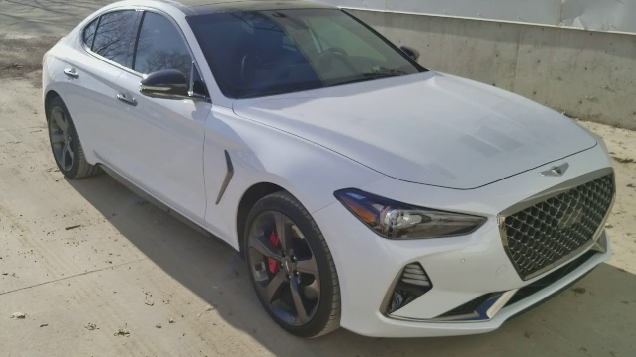 Genesis G70 wraps and tint - YouTube