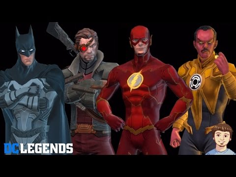 DC Legends Gameplay Walkthrough - PART 2 - Batman, The Flash, Deadshot ...
