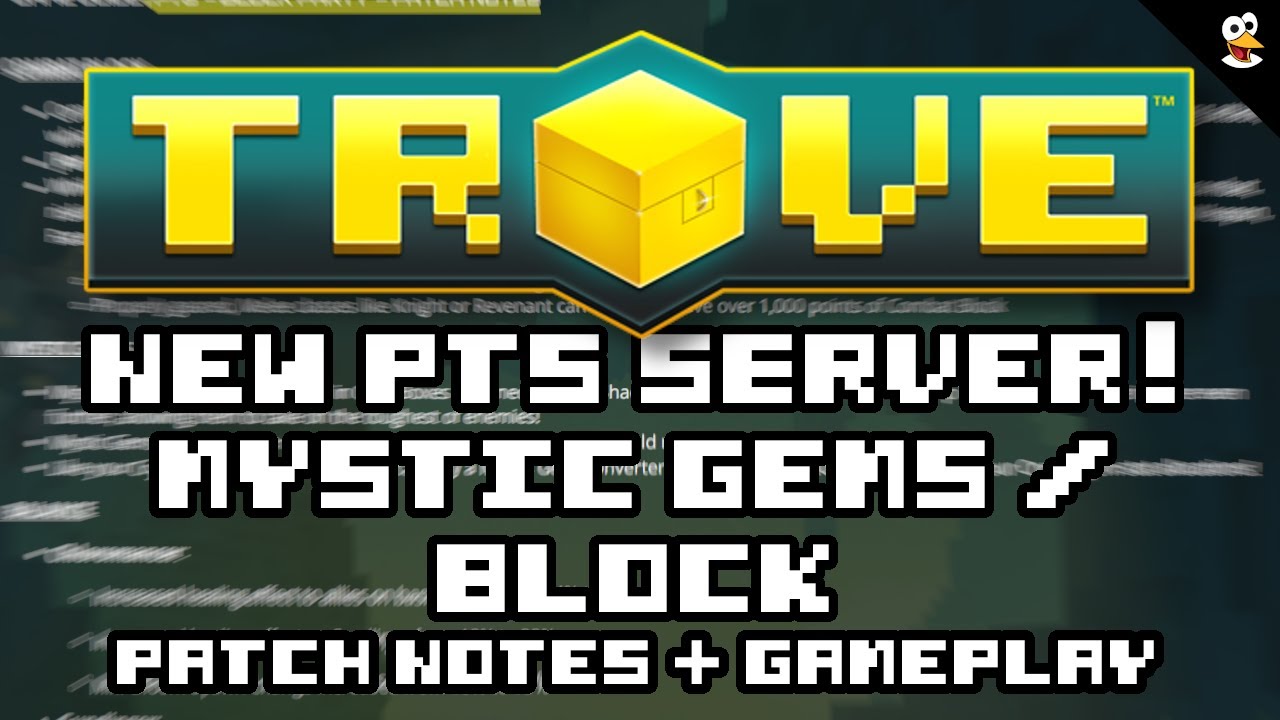 TROVE | NEW UPDATE: Block Party! | PTS Patch Notes & Gameplay - YouTube