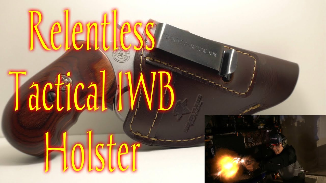 Relentless Tactical Defender Leather IWB Holster for Snub Nose ...