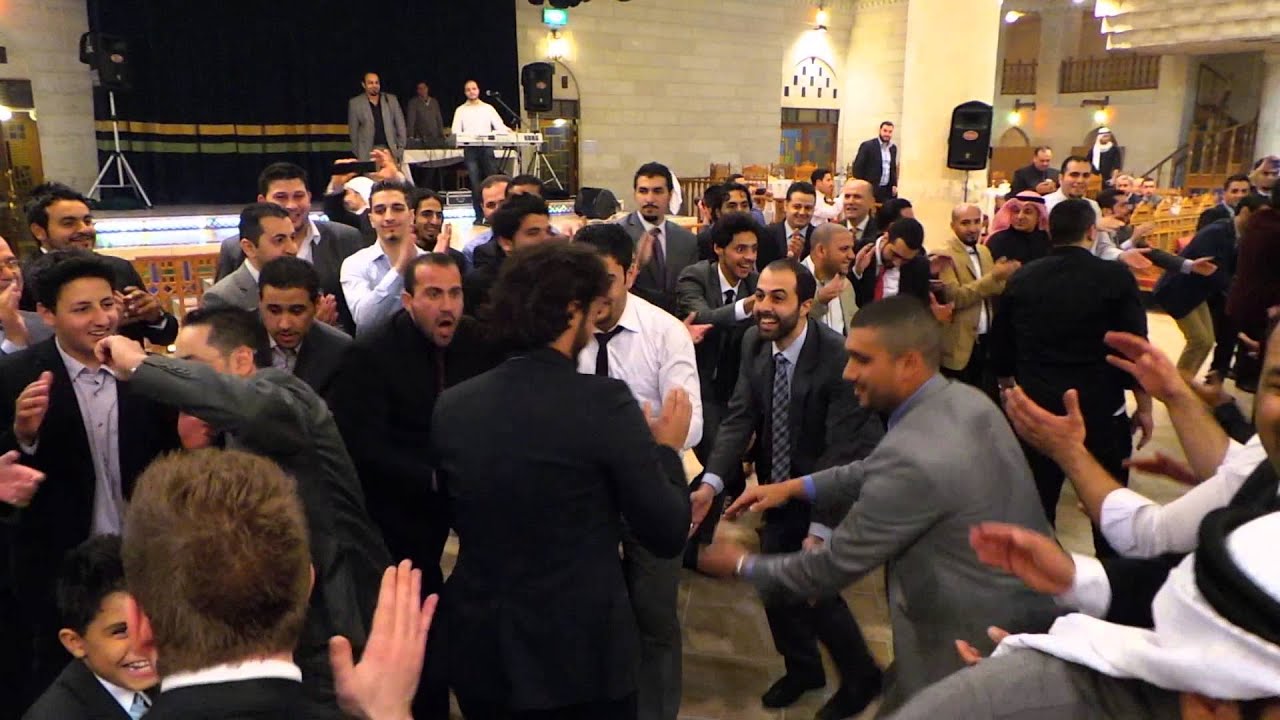 Palestinian Wedding in Kuwait - Folklore Songs - YouTube