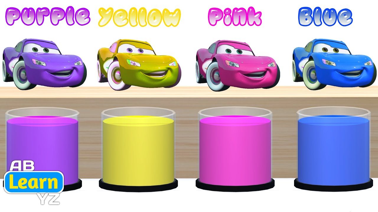 Learn Colors for Children Kids Toddlers To Learn With Cars - YouTube