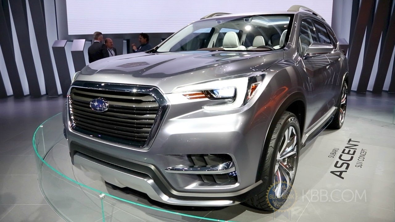 Subaru Ascent Concept - 2017 New York Auto Show - YouTube