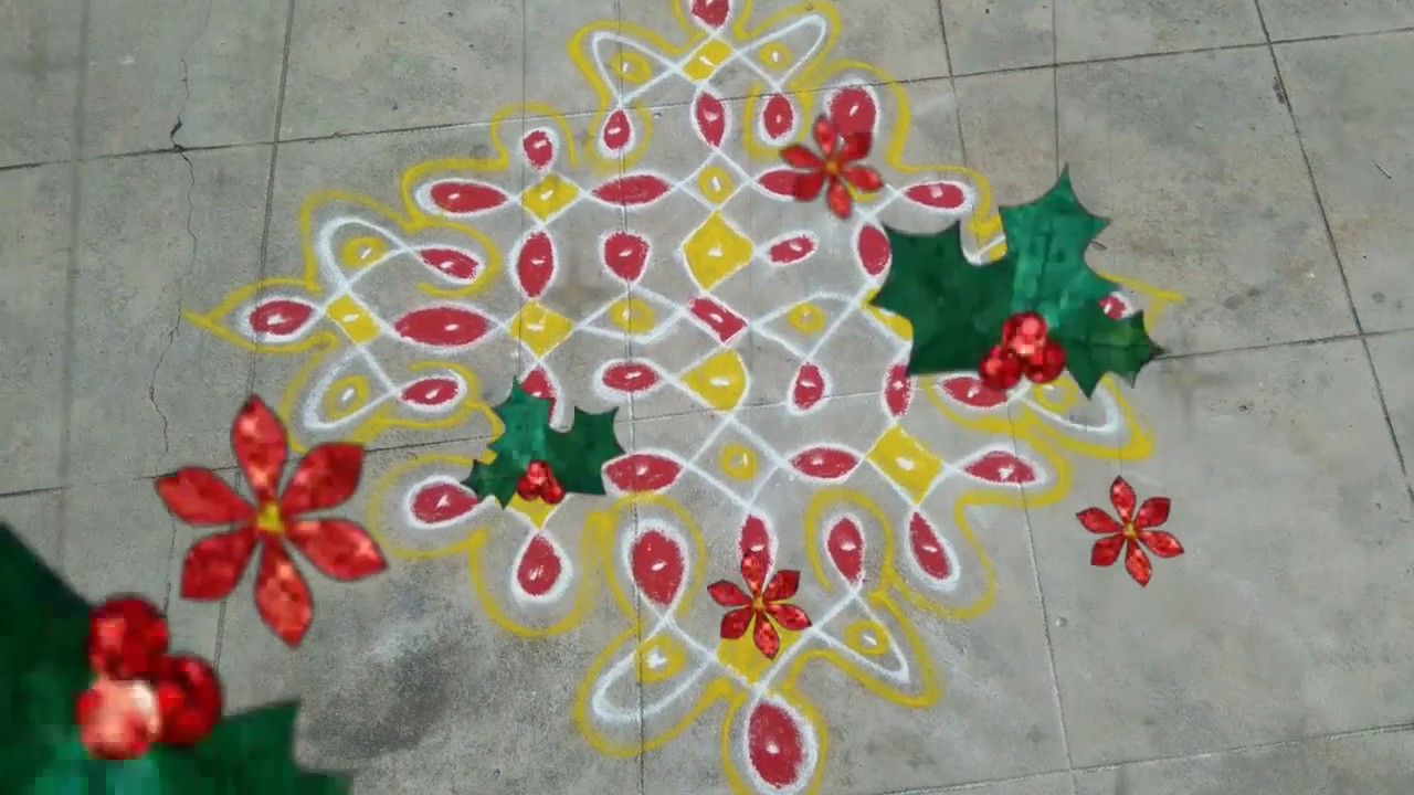 Melikala Muggulu for Friday / daily rangoli design - YouTube