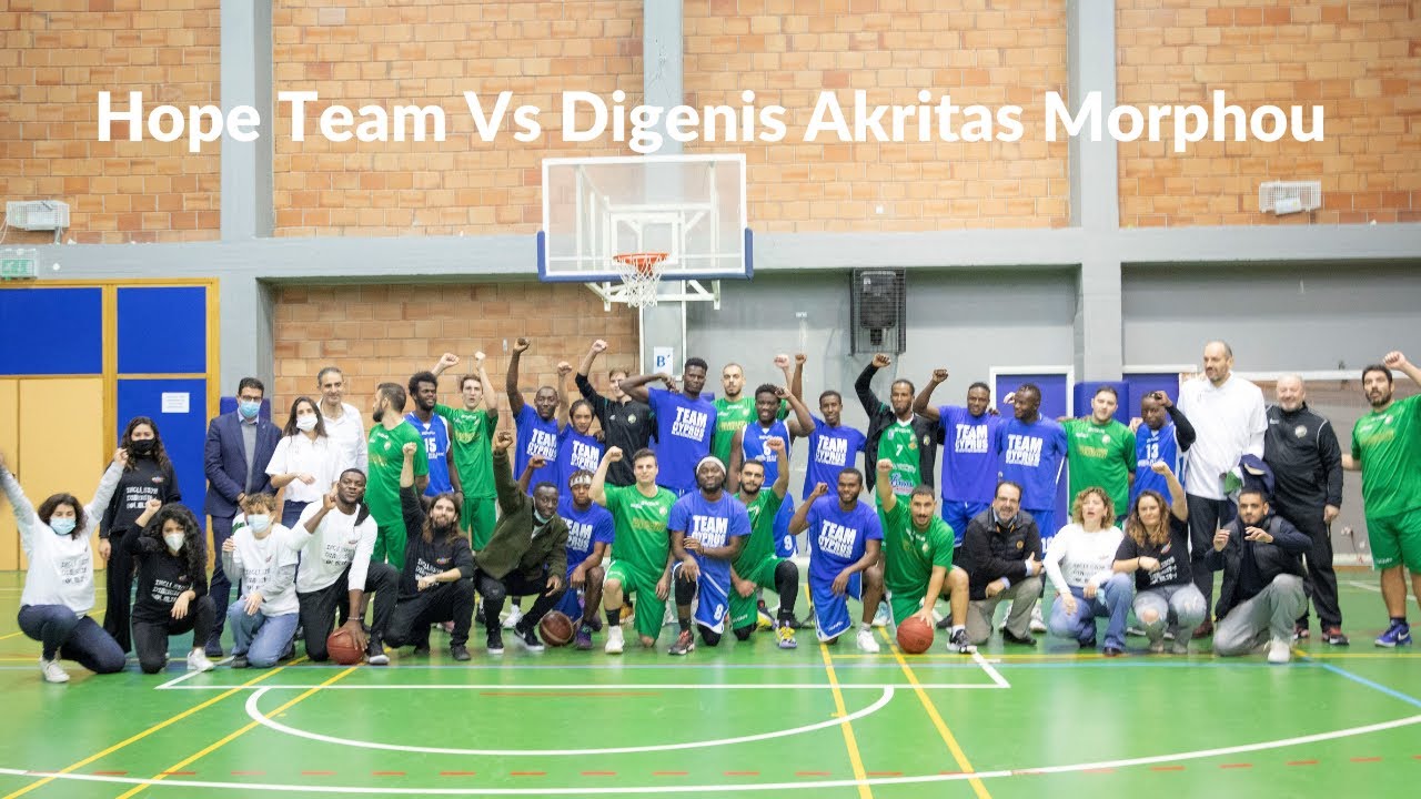 Charity Basketball Game: Hope Team Vs Digenis Akritas Morphou ...