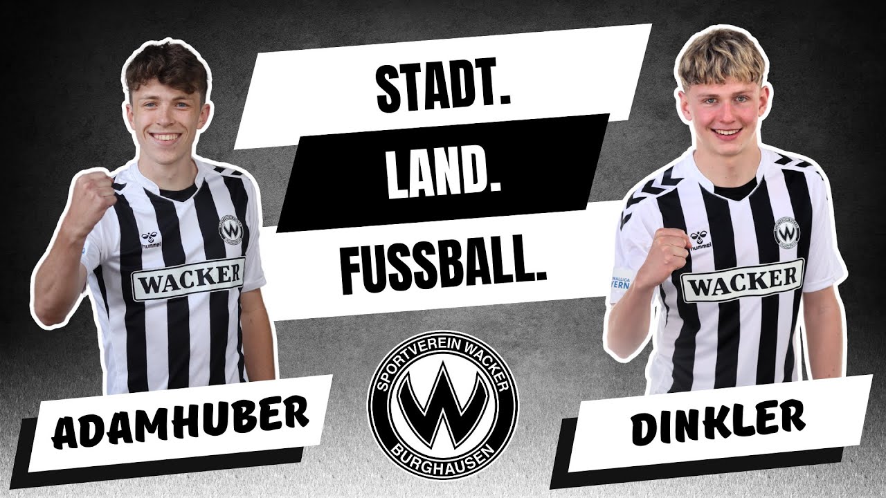 Stadt. Land. Fußball. - Lukas Adamhuber vs. Michael Dinkler - YouTube