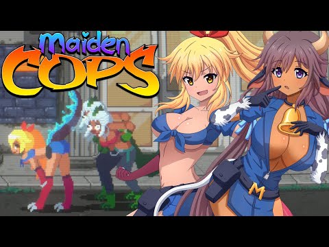 Sexy Cops Lay Down THE LAW In A New Pixel Art Beat 'em Up - Maiden Cops - YouTube