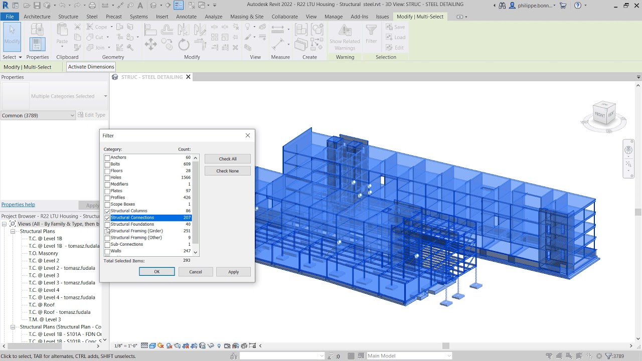 Structural Detailing: Export the Detailed Design Model from Revit to ...