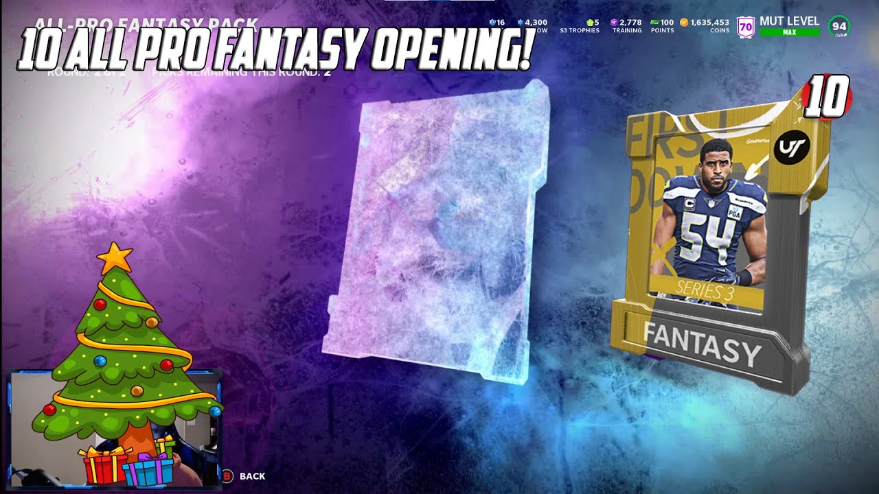 ALL PRO FANTASY PACKS ARE BACK! OPENING 10 ALL PRO FANTASY PACKS ...