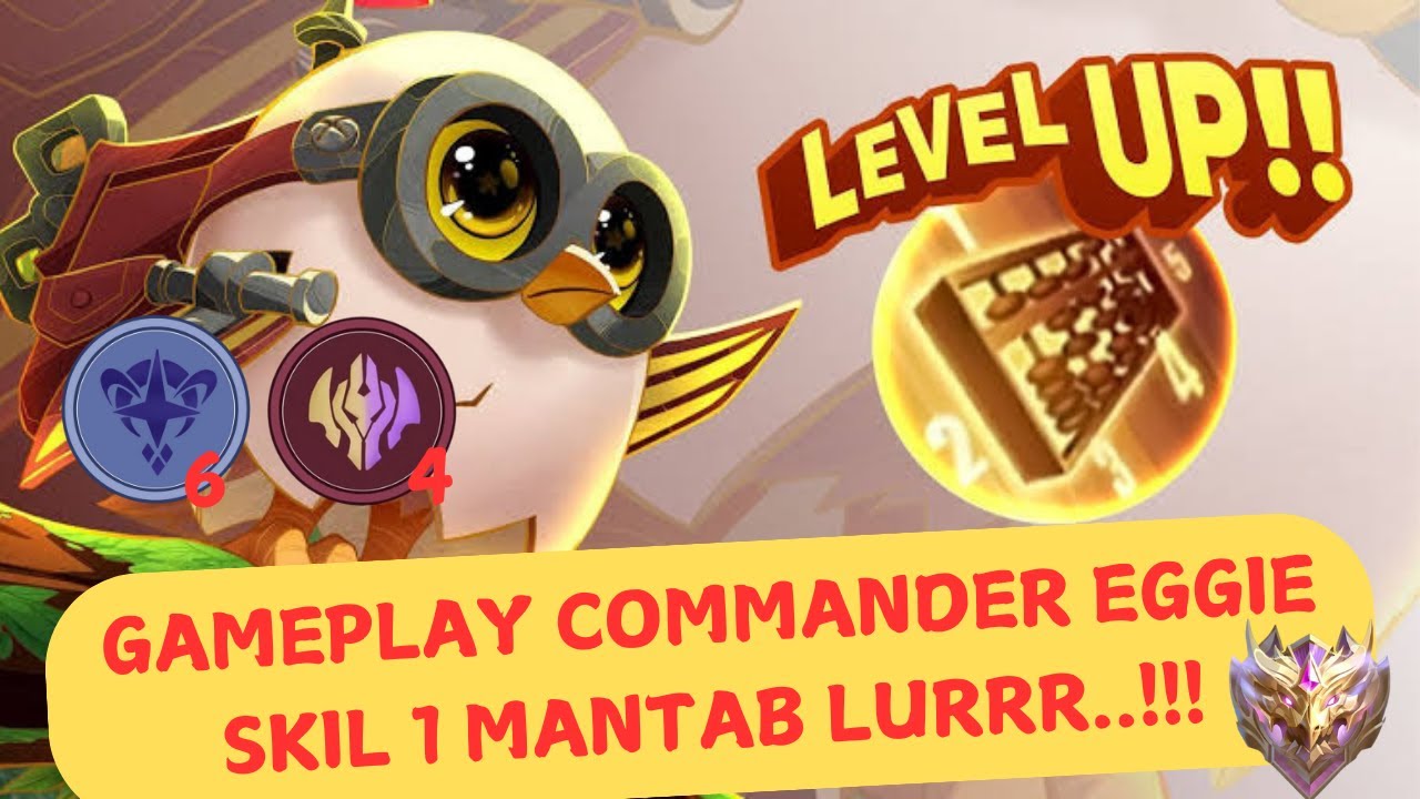 COMBO PUSH RANK MAGIC CHESS !! GAME PLAY COMMANDER EGGIE SKILL 1 ...