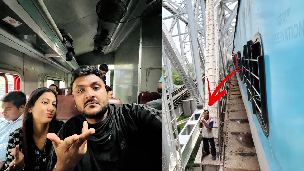 Our first Second sitting Train Journey together || Indian Railways ...