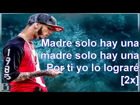 ANUEL AA - MADRE SOLO HAY UNA ( LETRA) INTOCABLE 👿👿👹