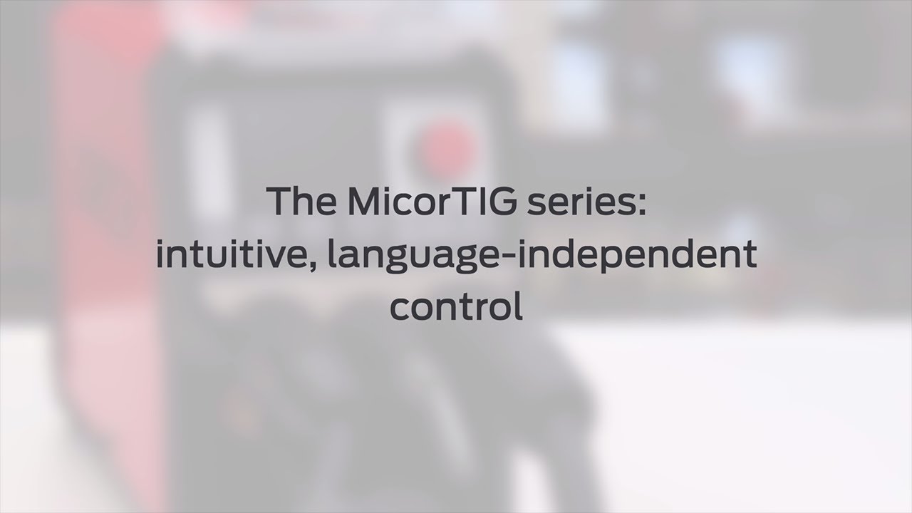 MicorTIG operating video English - YouTube