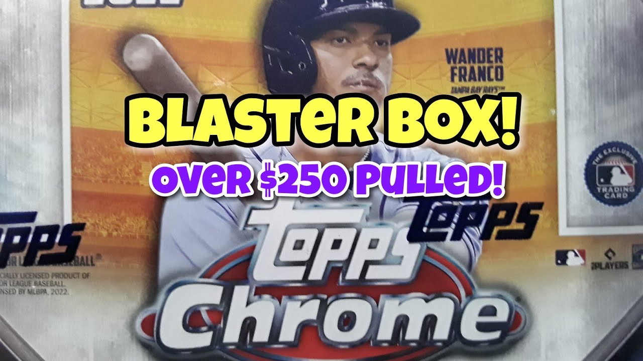 BOOM! 🔥2 Monster Rookie Parallels! 2022 Topps Chrome Blaster Box! - YouTube