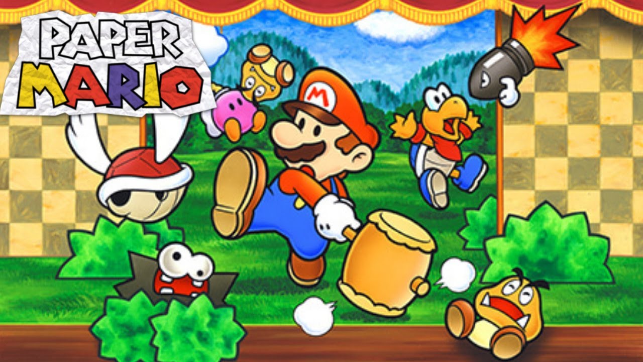 Issa me, Paper Mario!- Paper Mario #1 - YouTube