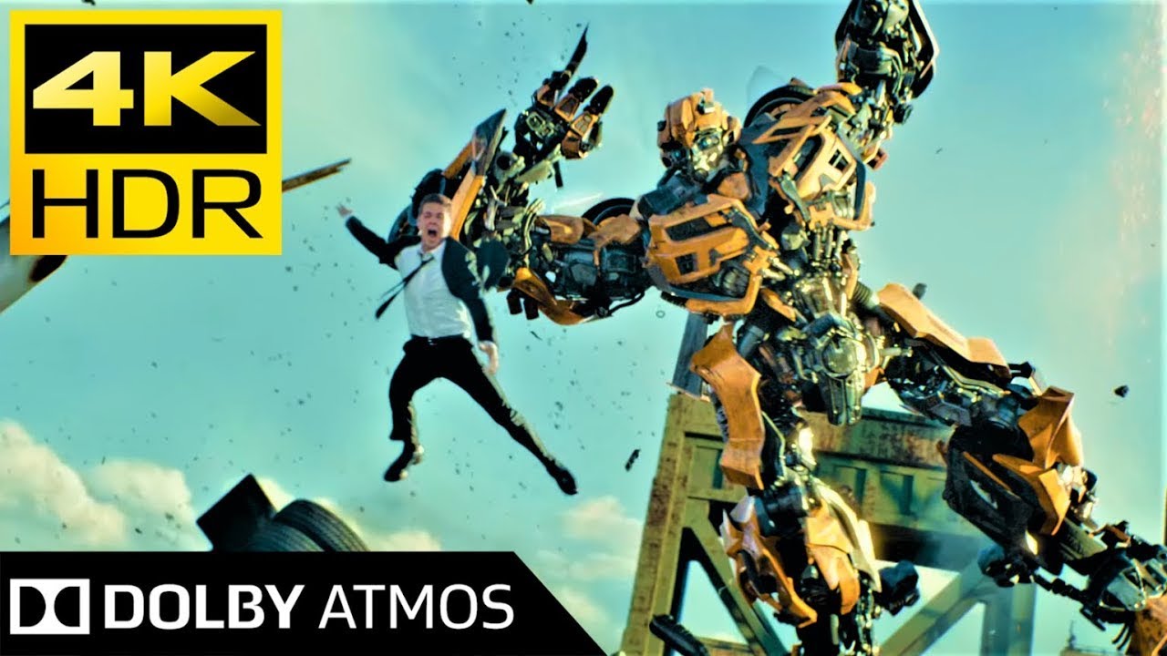 4K HDR Transformers Chase Scene Dolby Atmos - YouTube