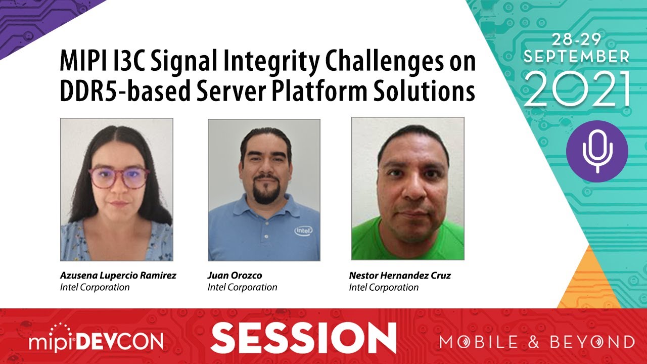 2021 MIPI DevCon Session: Asia Track-MIPI I3C Signal Integrity ...