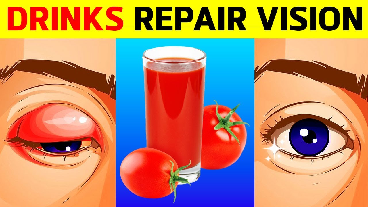 Top 10 Drinks That Protect Eyesight and Improve Vision! - YouTube