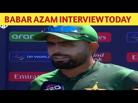 Post match presentation Pak vs ind | Babar azam interview | post match ...