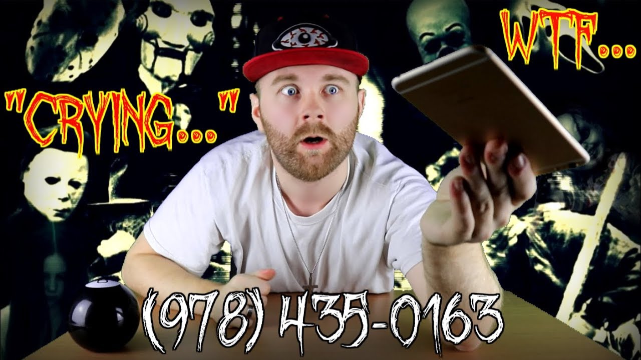 CALLING CURSED PHONE NUMBER!! (CRYING MAN!!) - (978) 435-0163 - Scary ...