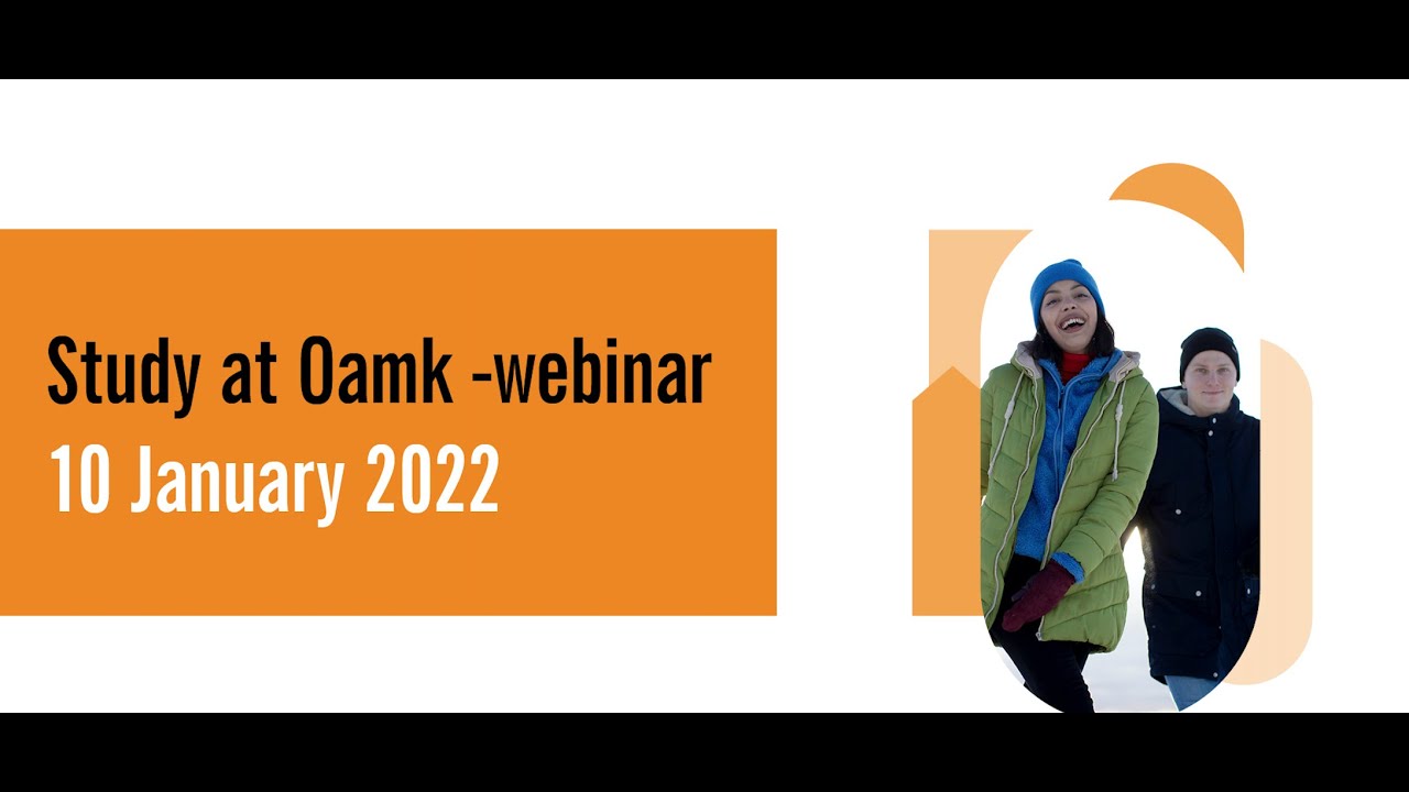 Study at Oamk webinar in English - YouTube