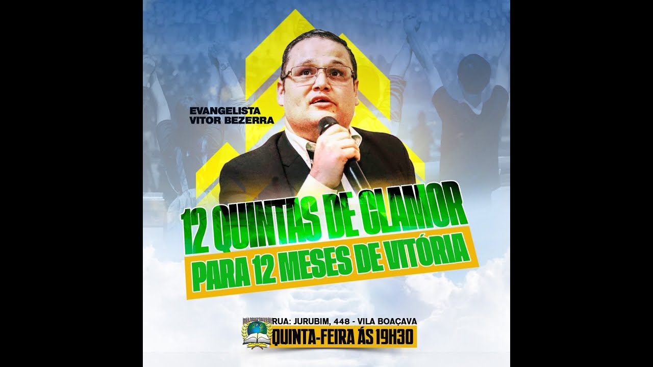 12 Meses de Vitória -Ev. Vitor Bezerra - YouTube