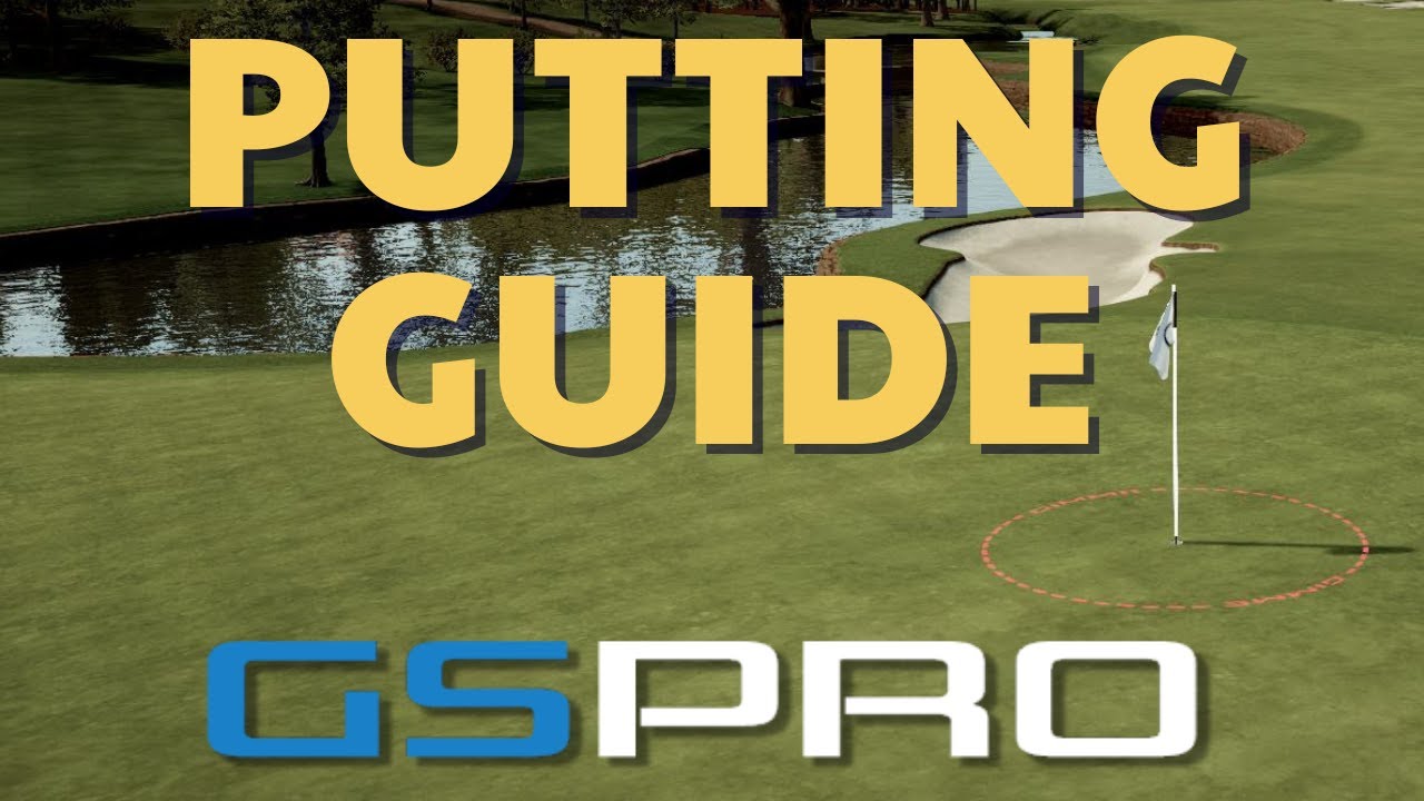 GSPro Putting Demo: AutoPutt Settings and Regular Putting - YouTube