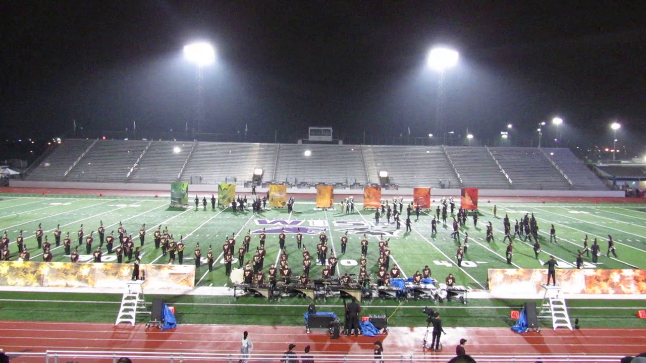 Los Fresnos High School Falcon Band 2018 Pigskin Show Colors of Autmn ...