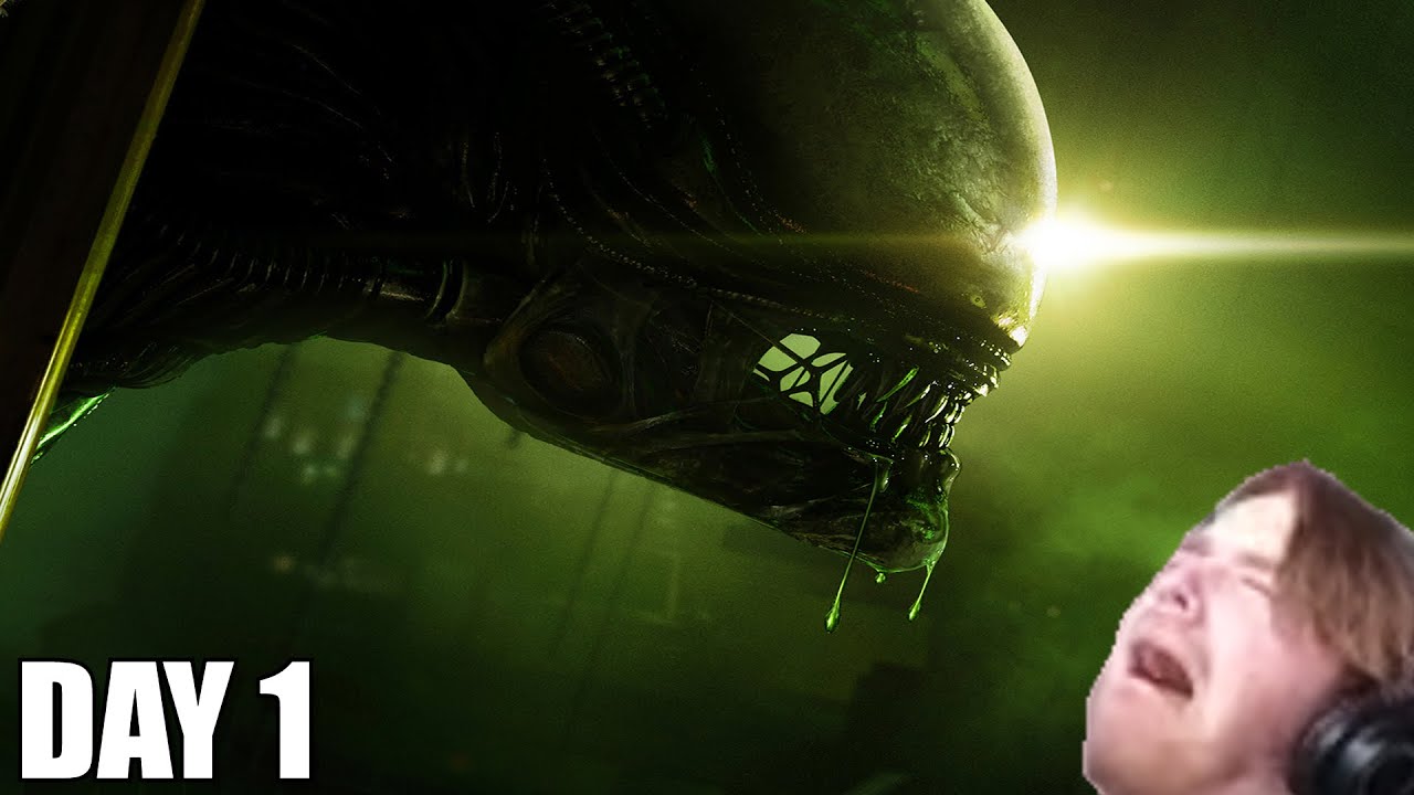 I Was Told It Was Spooky Game Season... | Alien: Isolation | Day 1 ...