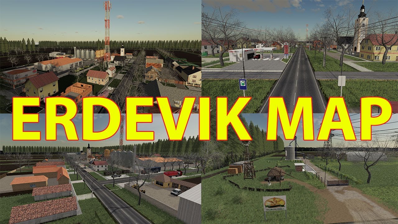 FS19 - Erdevik Map - YouTube