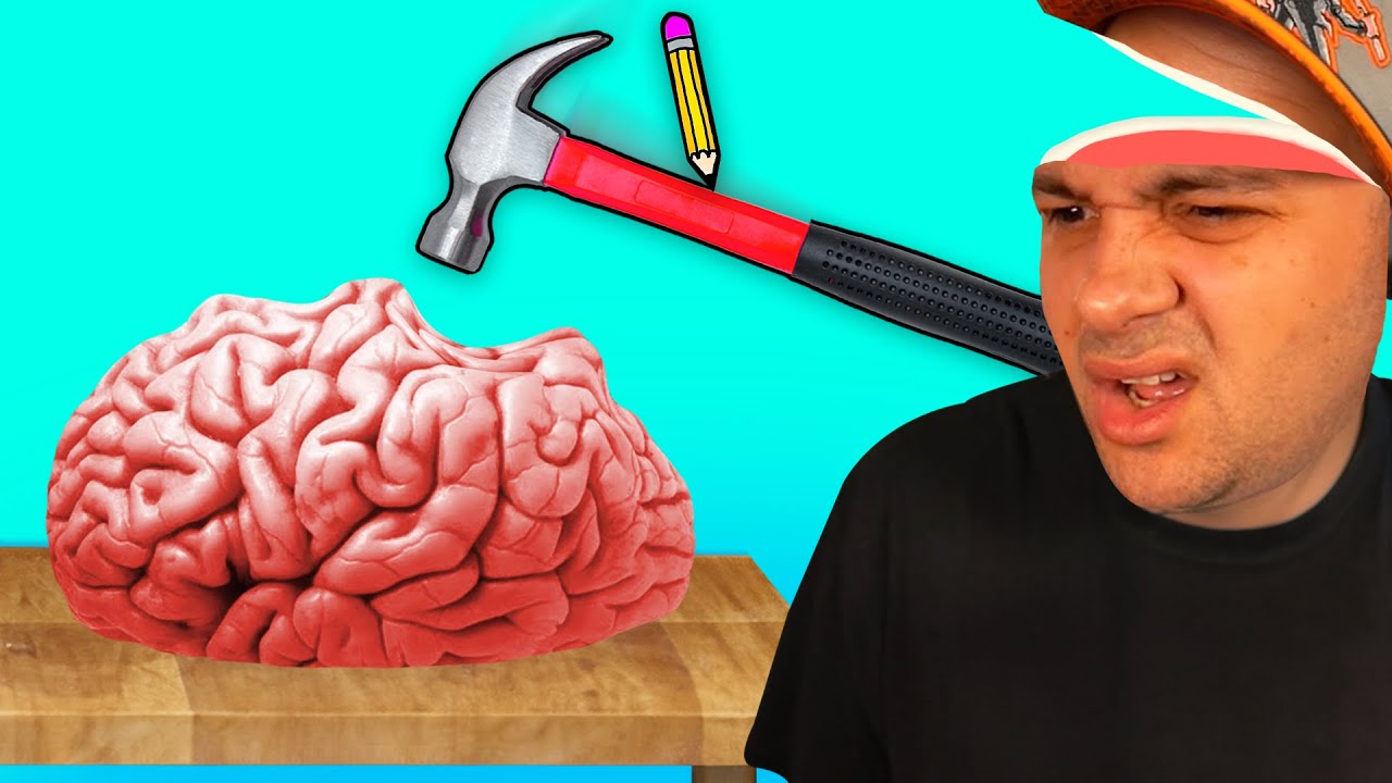 Hammer Hitting Brain