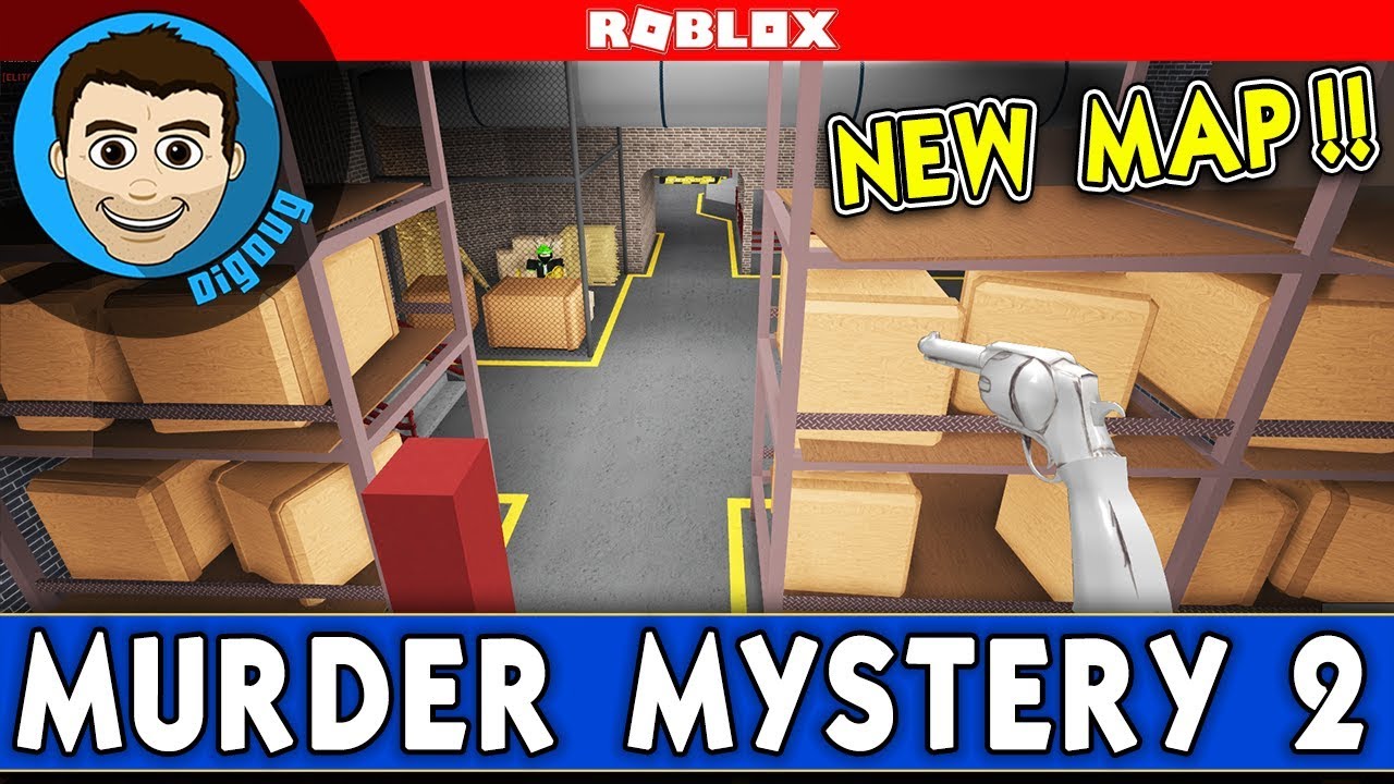 Roblox Murder Mystery 2 New Map! The new Warehouse map in Murder ...