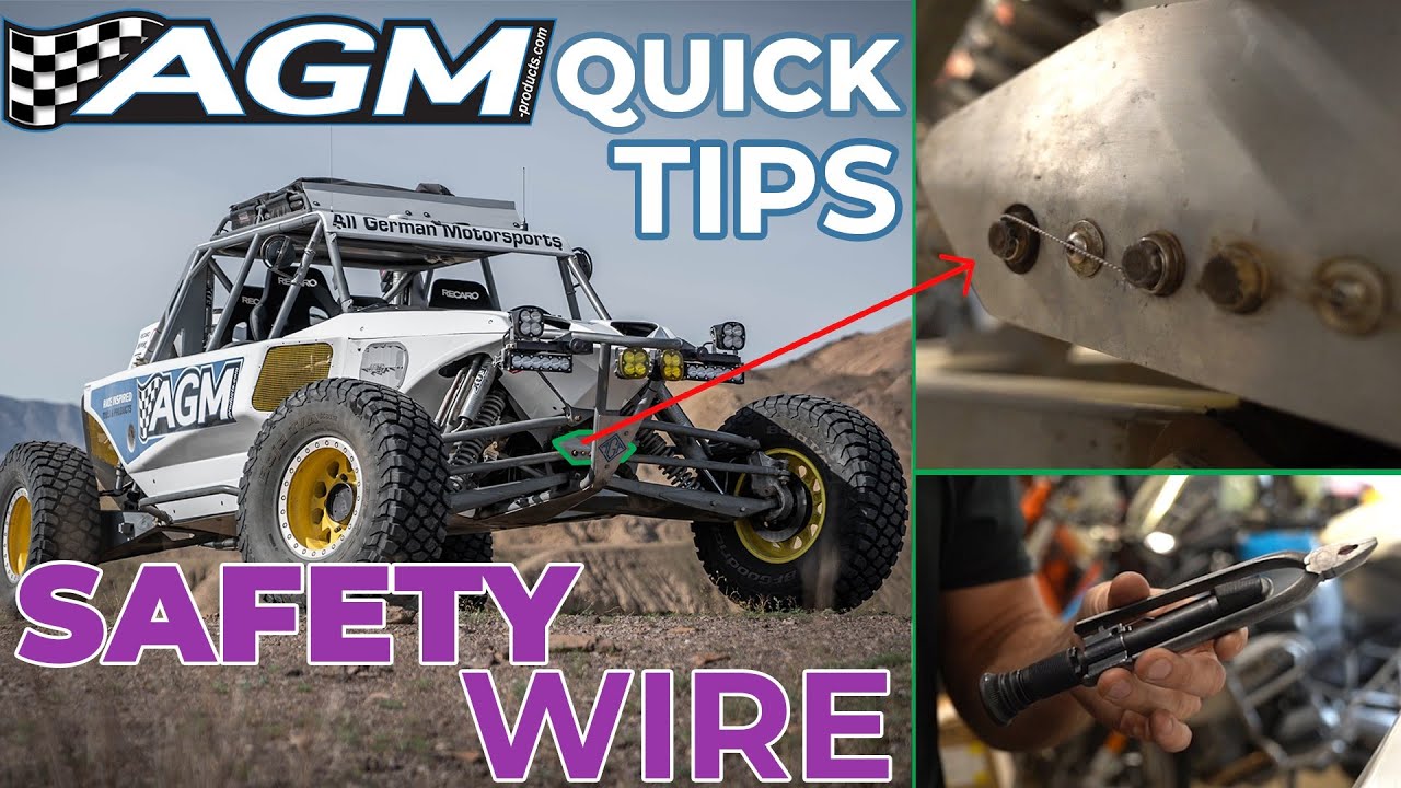 How to Safety Wire | AGM Quick Tips - YouTube