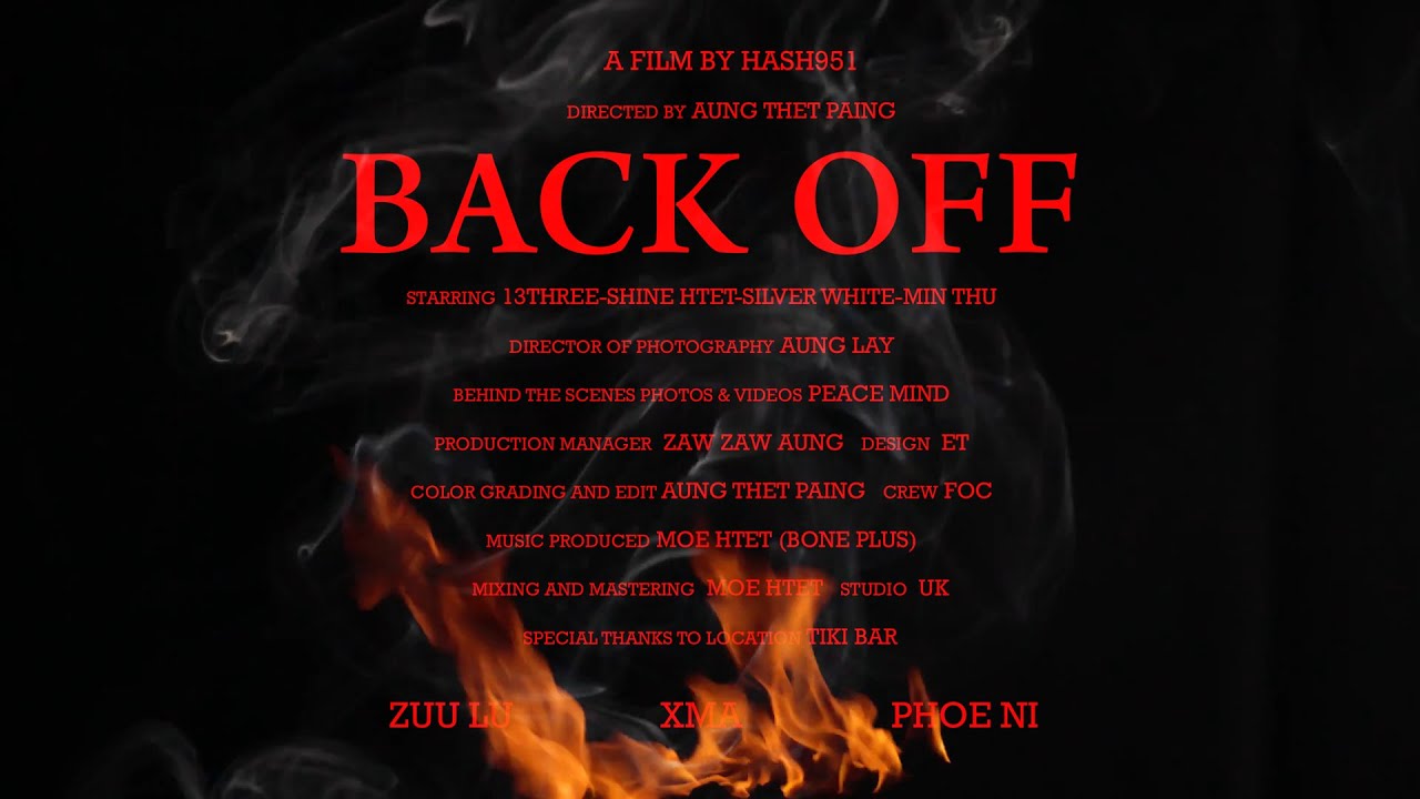Back Off - Zuu Lu XMA Phoe Ni(Official Music Video) - YouTube