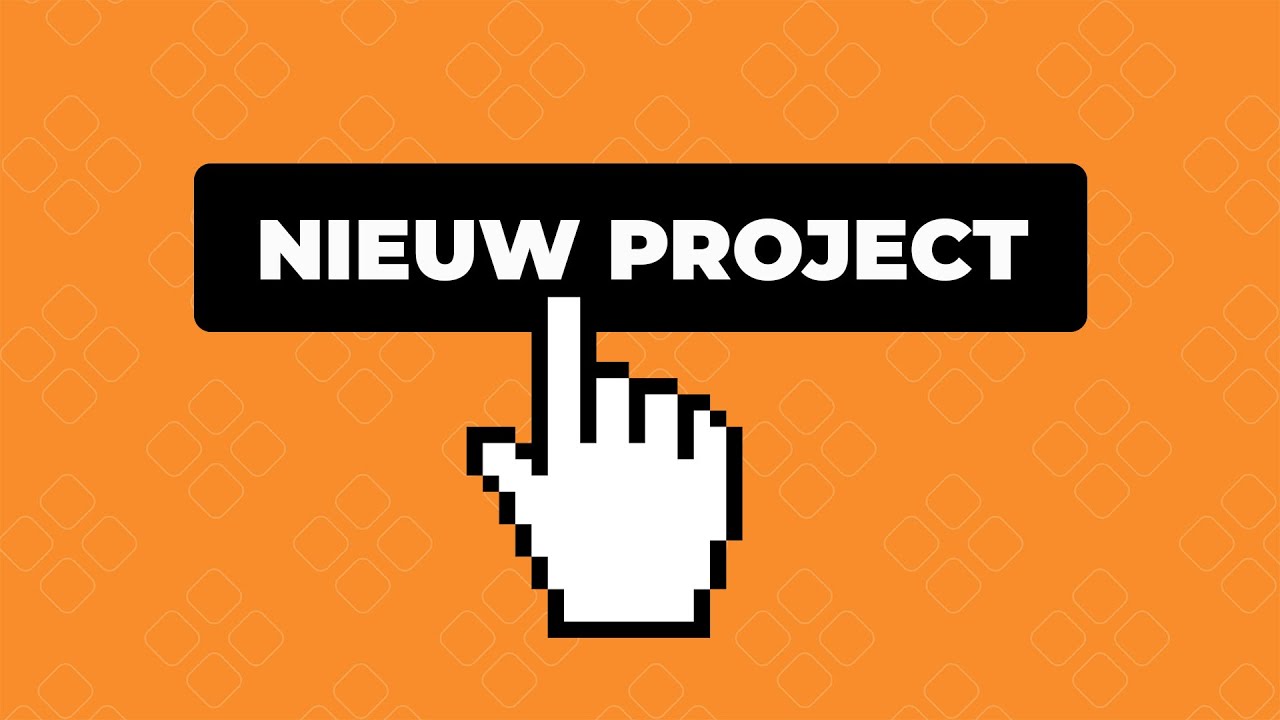 Simpelweg een PROJECT aanmaken - YouTube