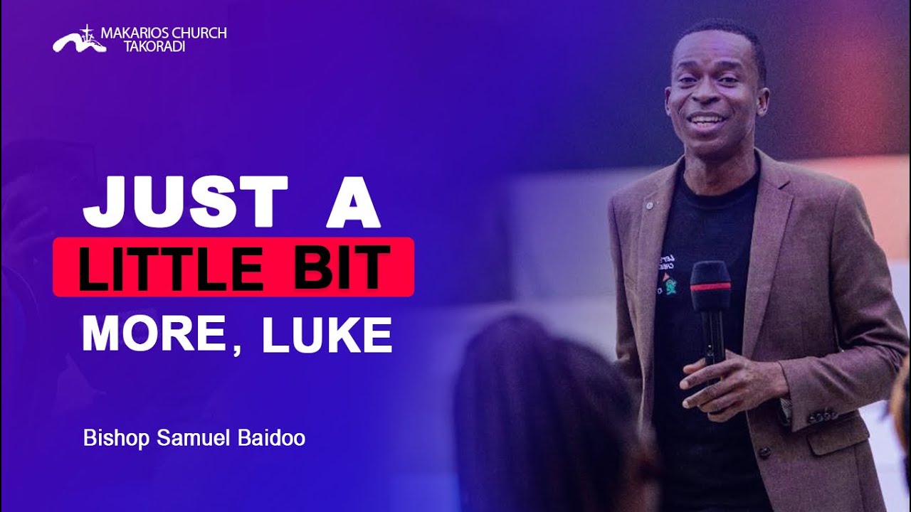 Join us for the Wisdom Encounter Service with Bishop Samuel Baidoo live ...