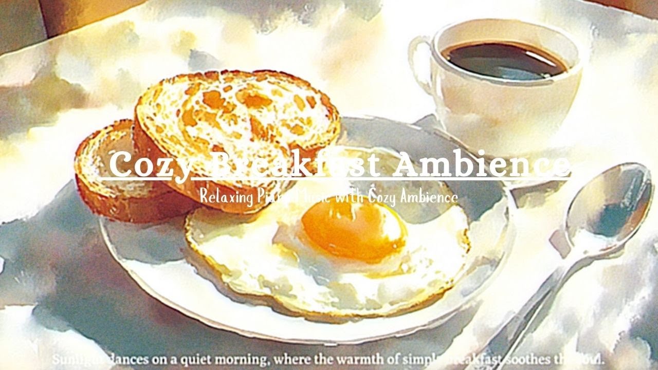 Cozy Breakfast Ambience 🍳☕ Relaxing Piano Music with Warm Morning Vibes ...