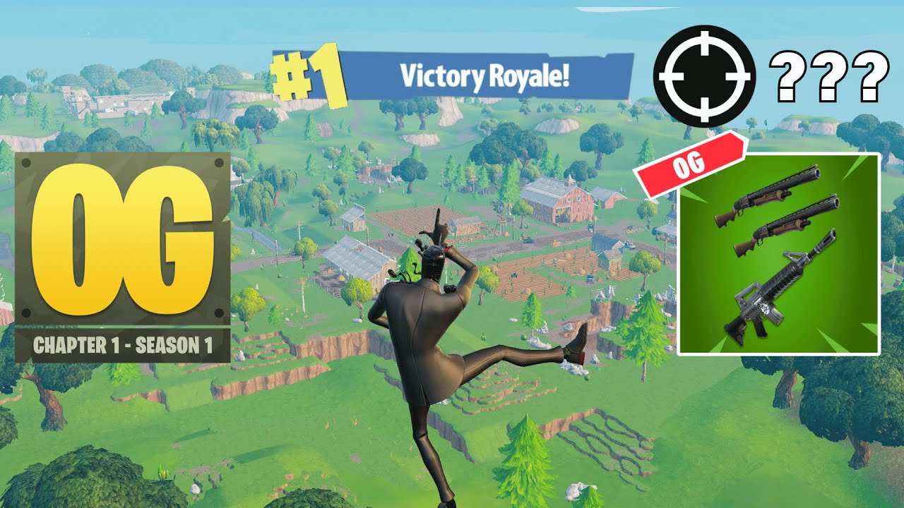 Fortnite OG | Squads High Kill Win | OG Weapons (Chapter 1 Season 1 ...